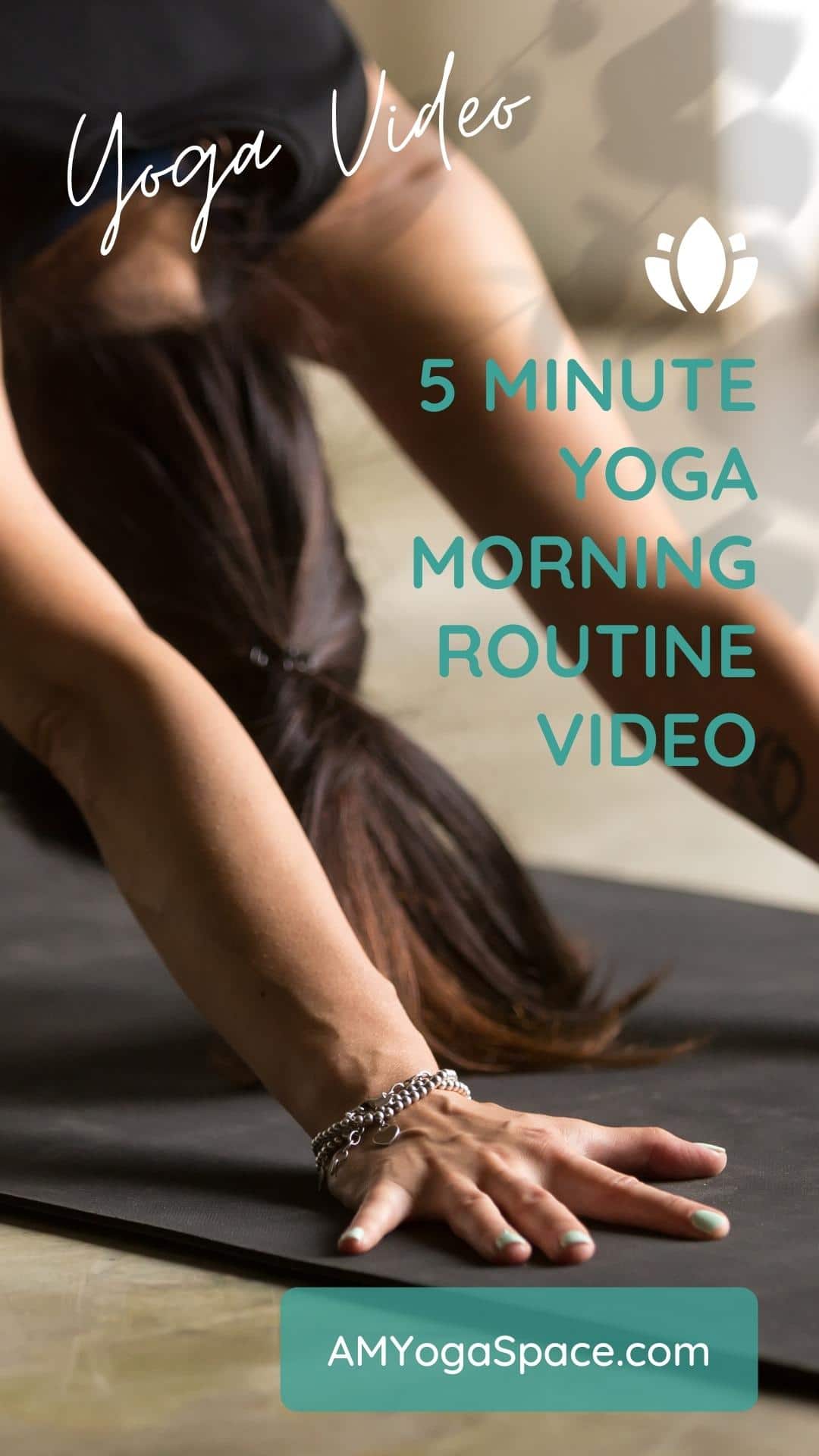 5 Minute Yoga Morning Routine Video - AM Yoga Space